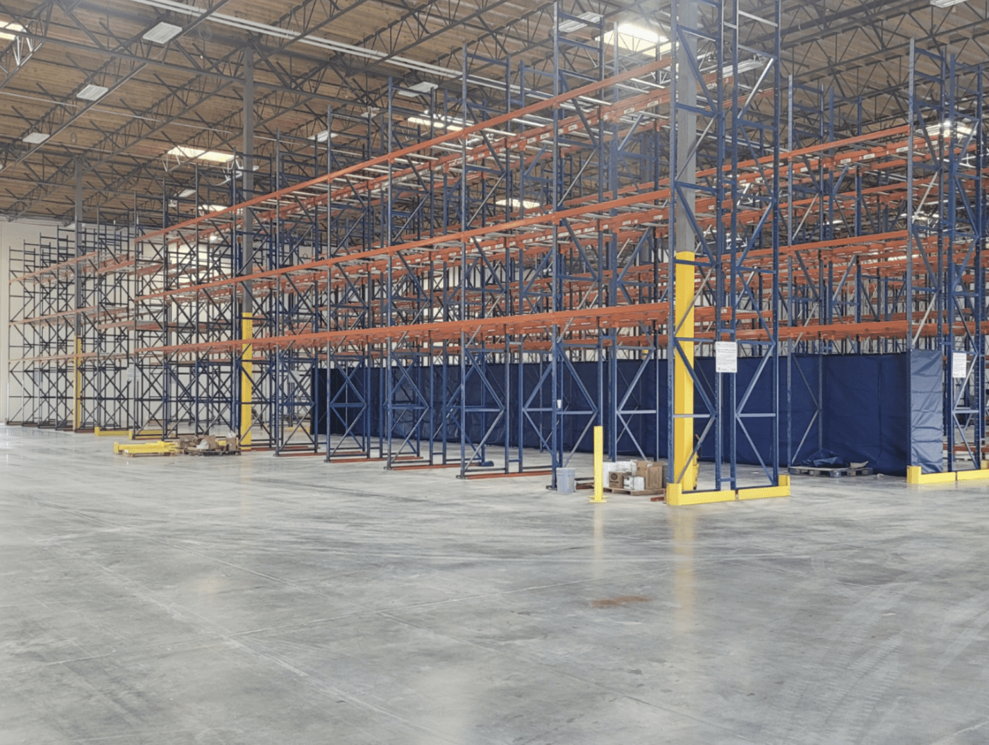 Vinyl Partitions - Western Storage and Handling